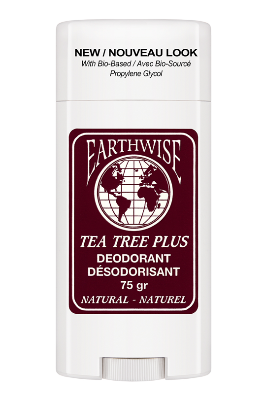 Earthwise Tea Tree Plus Deodorant page. Natural, Vegan, Gluten Free ...